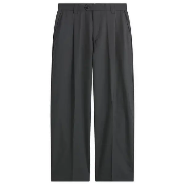 Mfpen Service Trousers - Solid Grey Wool | Editorialist